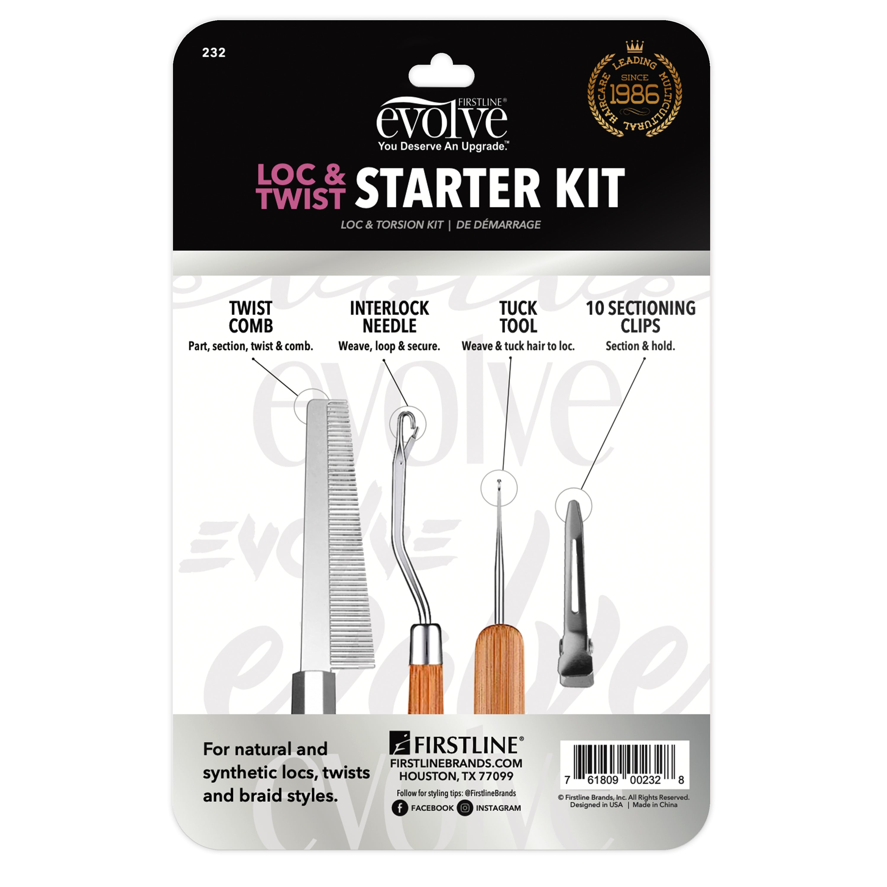 Loc & Twist Starter Kit 232 – Firstline Brands
