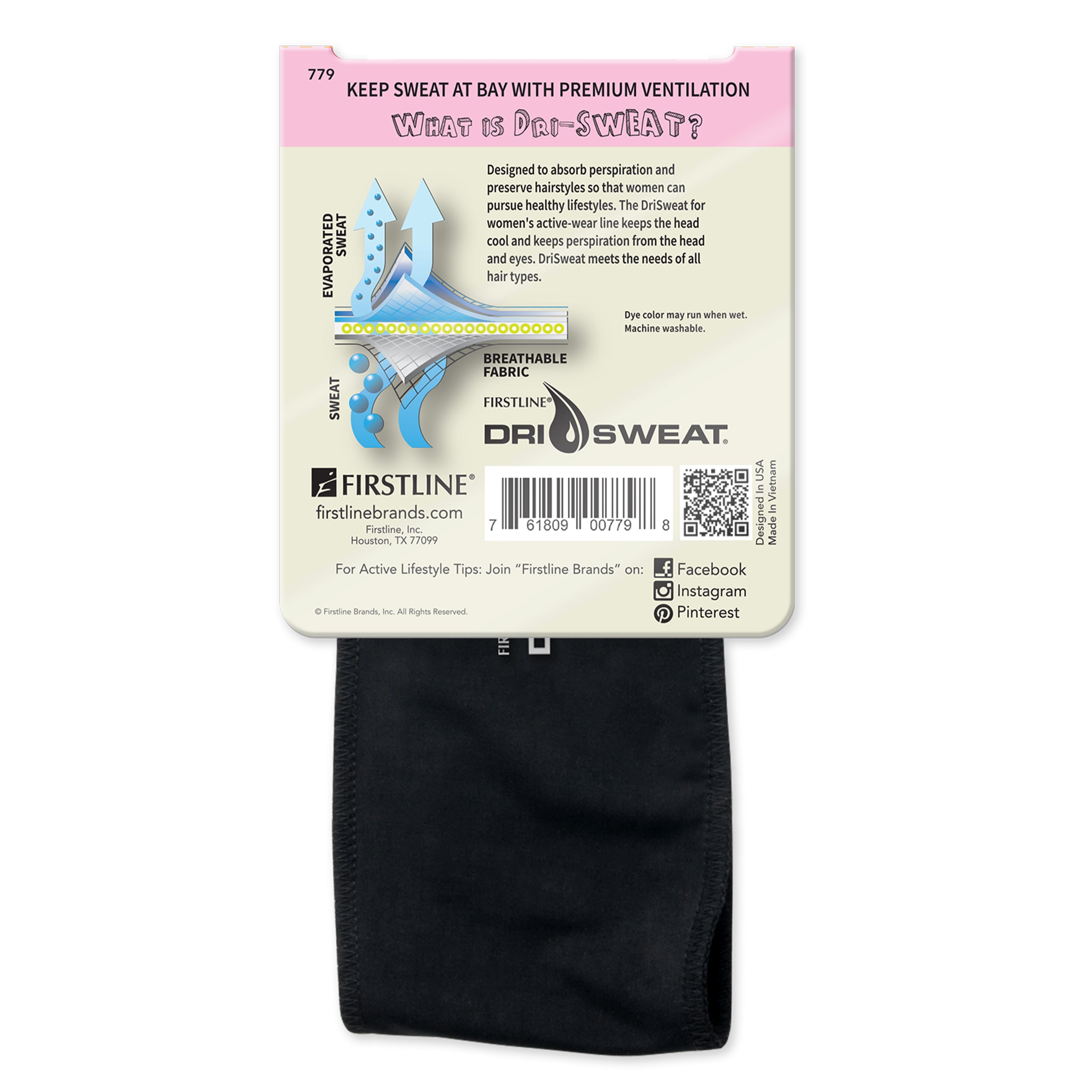 DriSweat® Edge Women's Headband, 779 – Firstline Brands