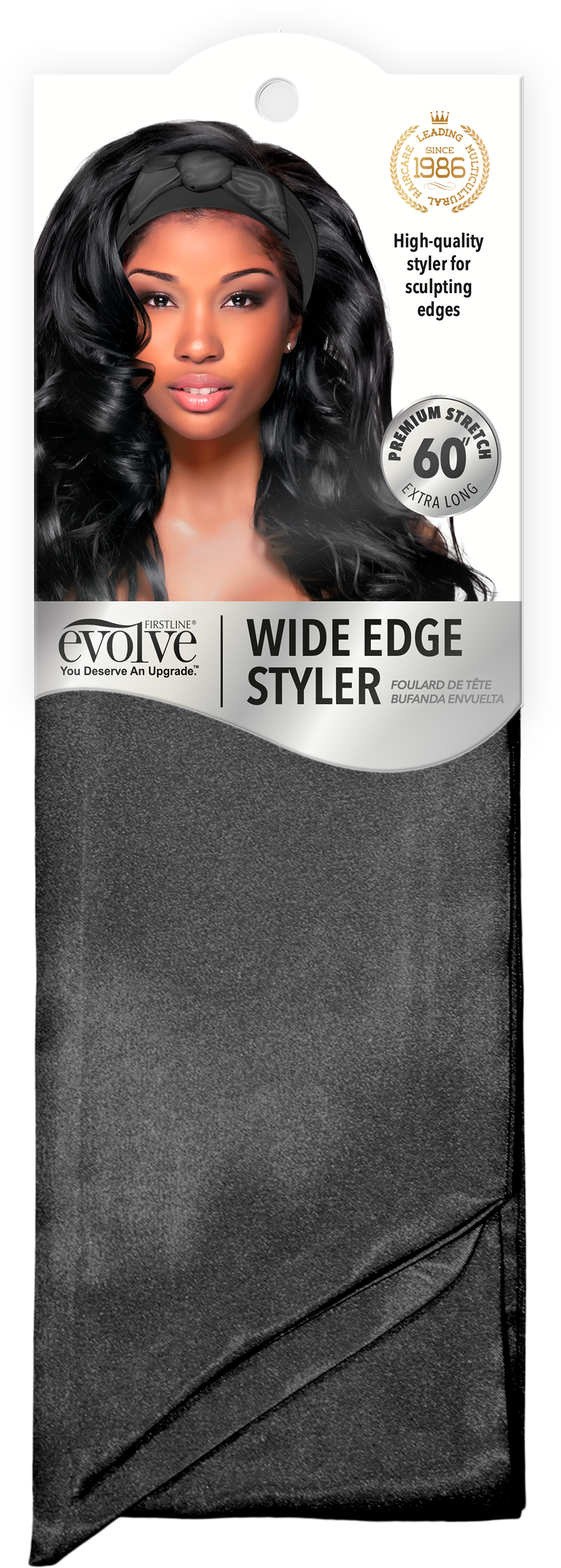 Evolve Wide Edge Styler Black 1778 – Firstline Brands