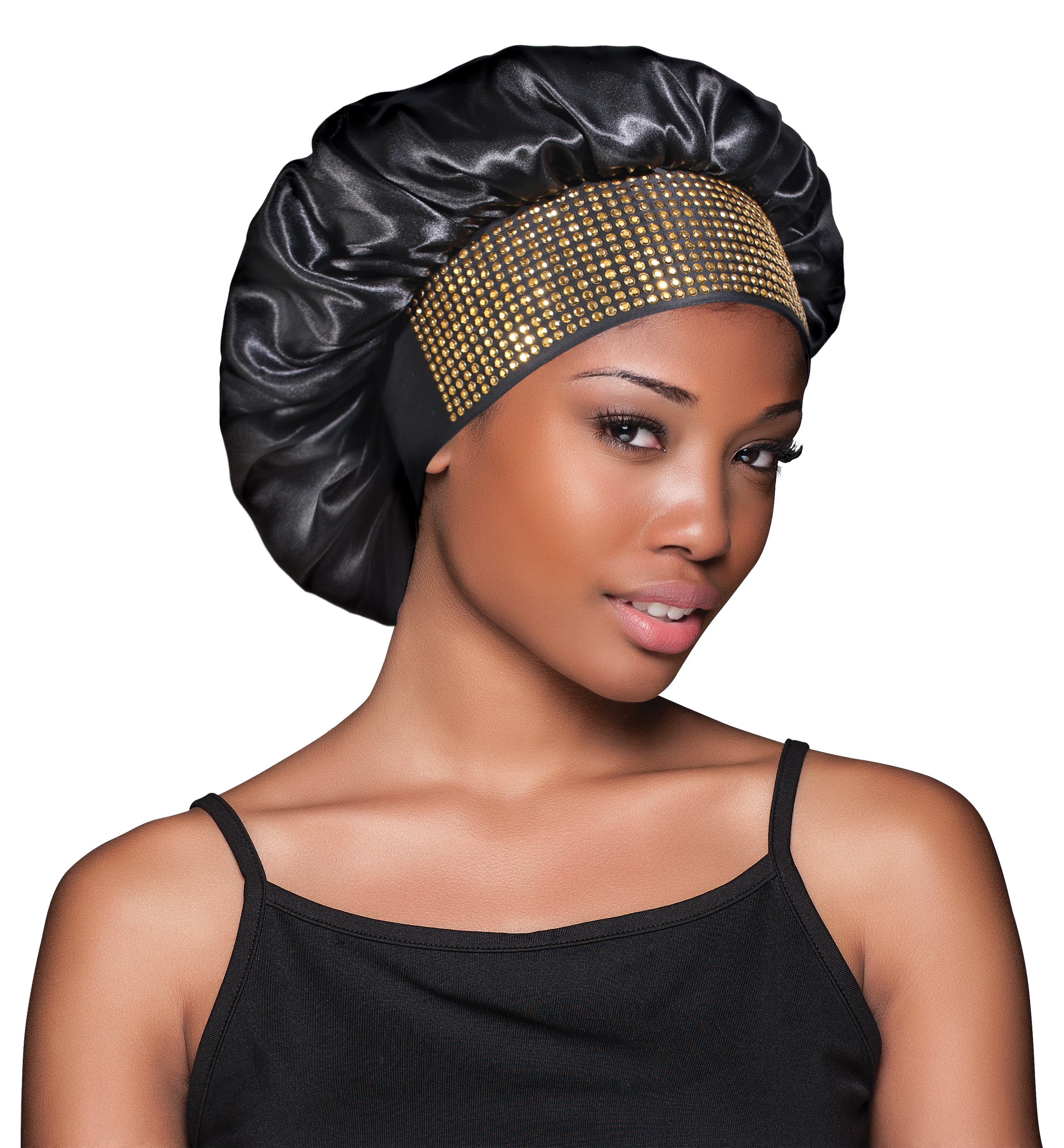 Evolve Charmed Satin Wide Edge Bonnet, Gold 3008 – Firstline Brands