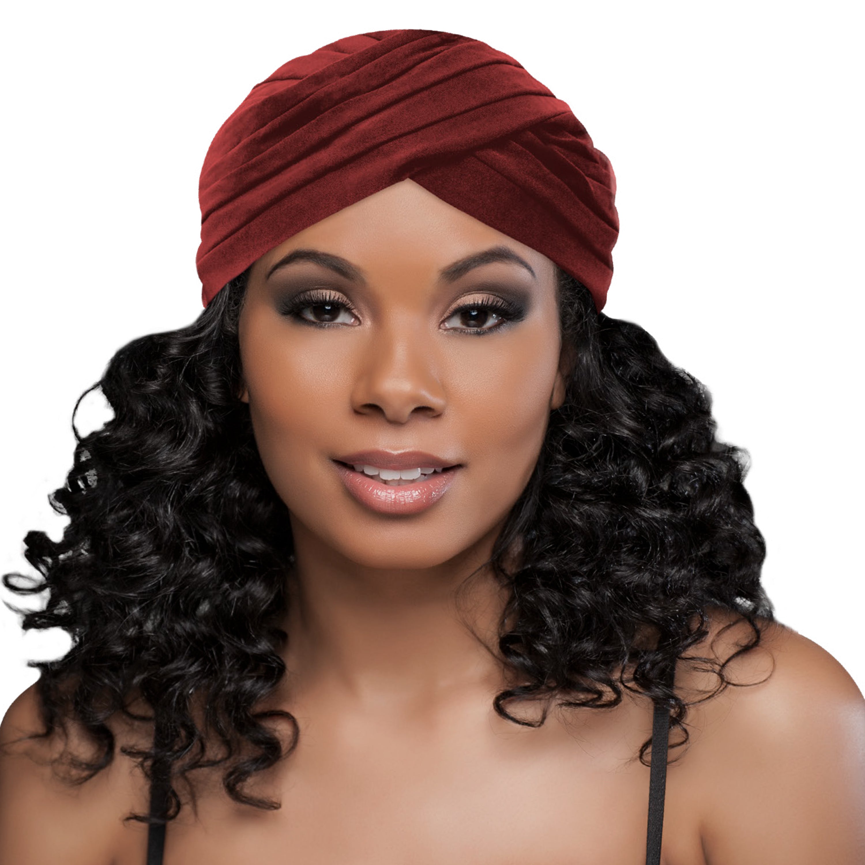 Evolve® Silky Turban, Wine 6025 – Firstline Brands